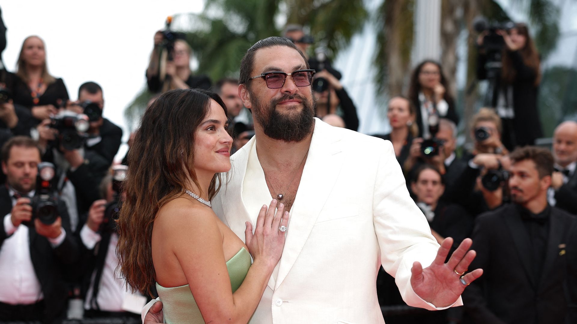 Jason Momoa's heartfelt gift to Adria Arjona's dad, Ricardo Arjona ...