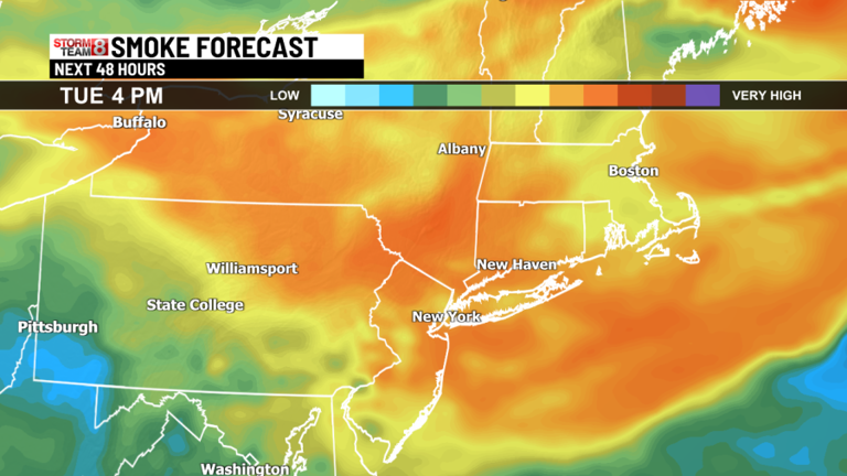 Canadian wildfire smoke impacting Connecticut: Check the air quality where you live