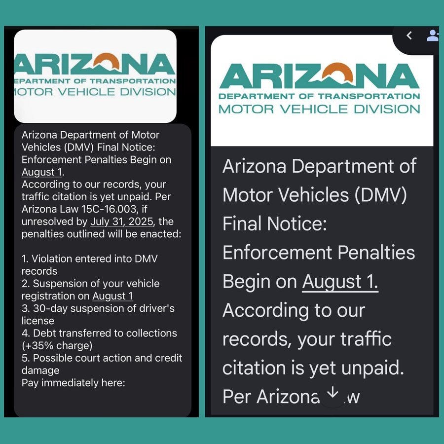 Did you get text about unpaid traffic tickets? It's likely a scam. What ...
