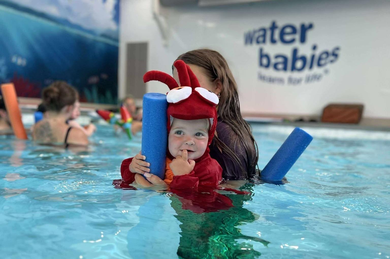 Sea creatures take over new West Sussex swimming pool for charity ...