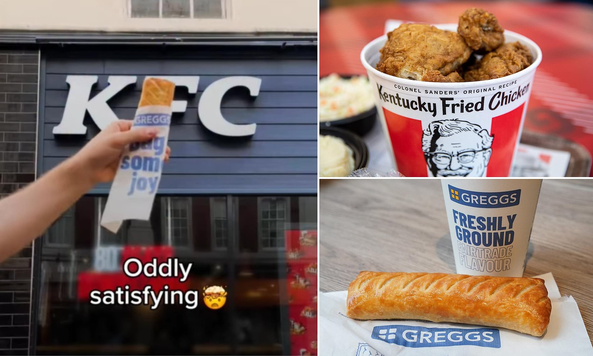 Greggs and KFC unveil the 'culinary crossover of the century' - but can ...