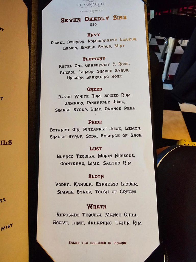 Burgundy Bar at the Saint Hotel captures New Orleans' decadent spirit ...