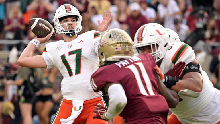 Miami's Emory Williams Embracing his 'Wake Up' Call Heading Into the ...