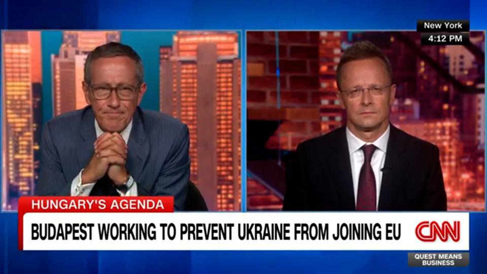 Hungarian Foreign Minister on his Country’s Agenda and Ukraine’s Bid to ...