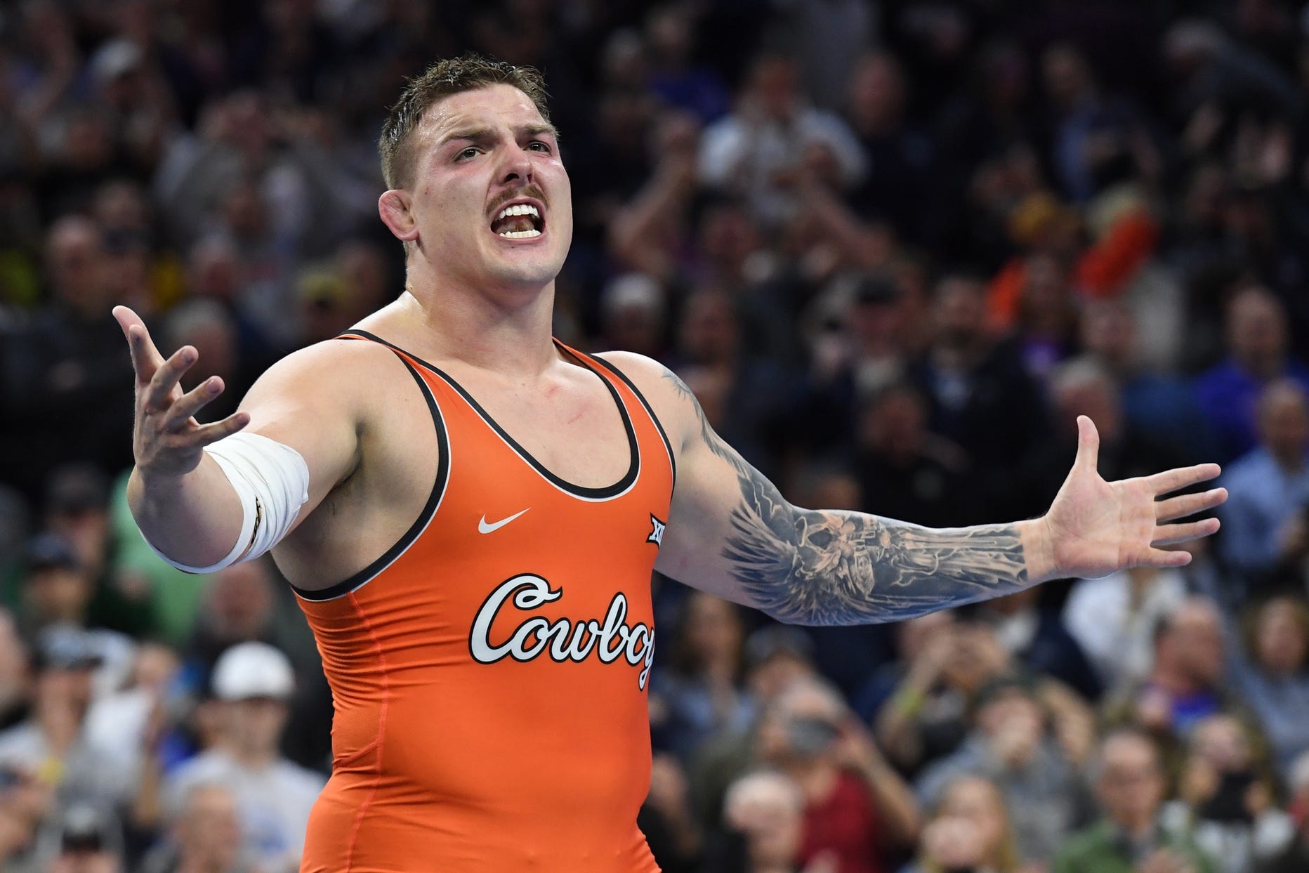 Former Newton wrestler Wyatt Hendrickson will headline, despite Hulk ...