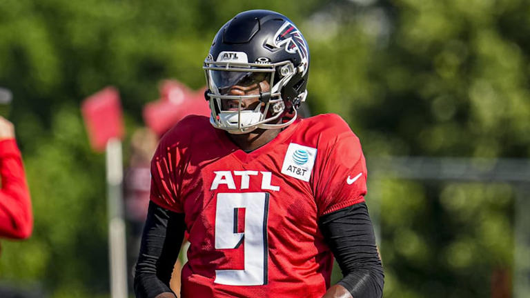 The Good and Not So Good from Falcons Camp Day 8: Michael Penix INTs ...