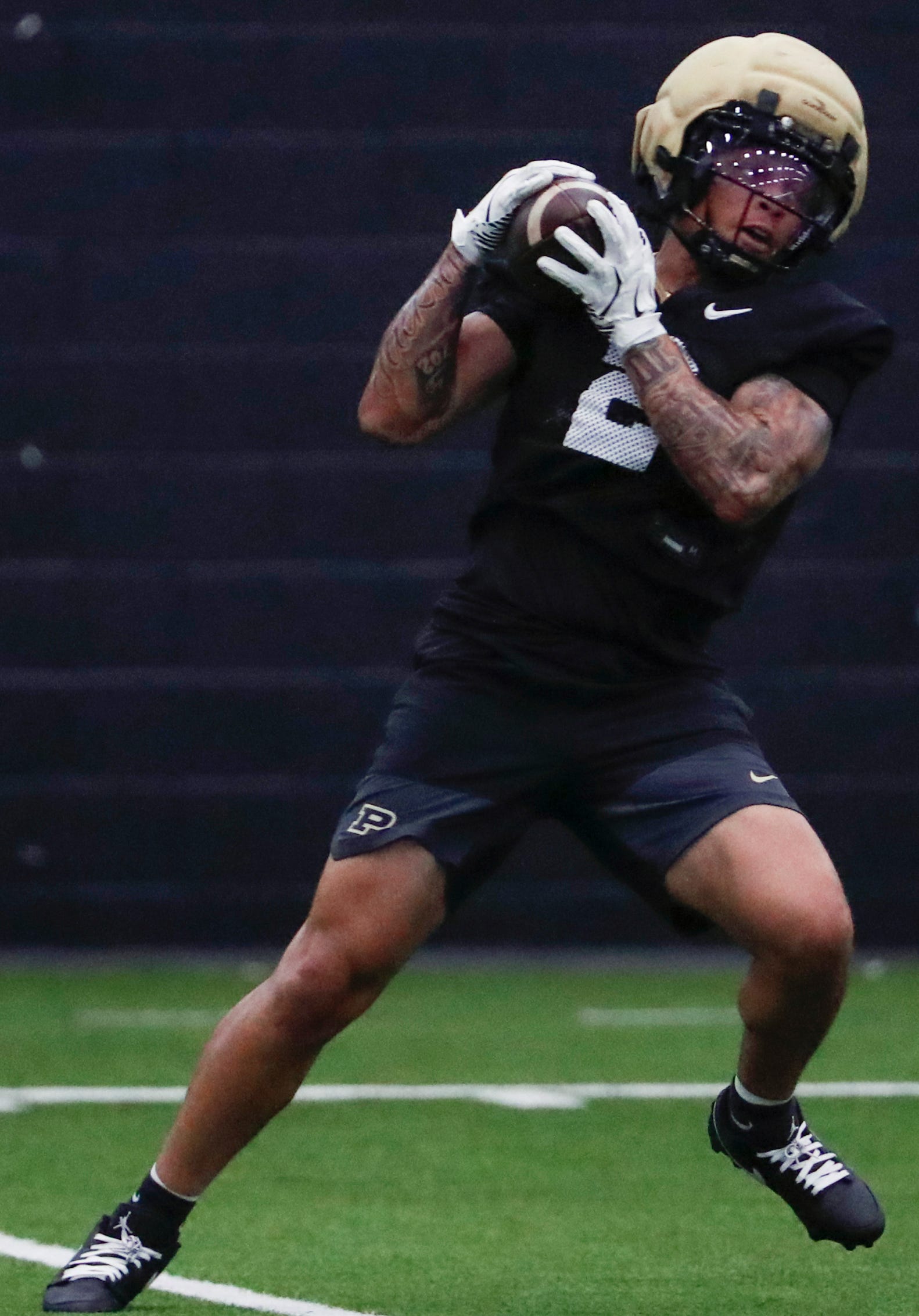 Yes, when Purdue's Michael Jackson reached the end zone, you'll see ...