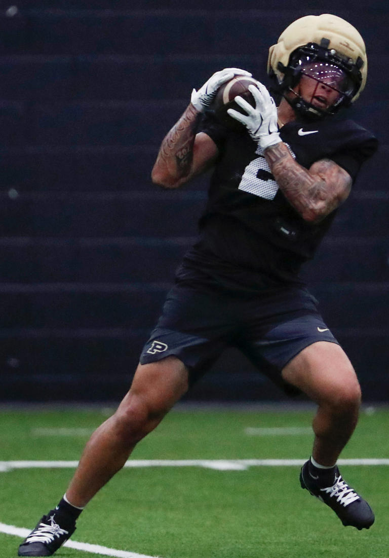 Yes, when Purdue's Michael Jackson reached the end zone, you'll see ...