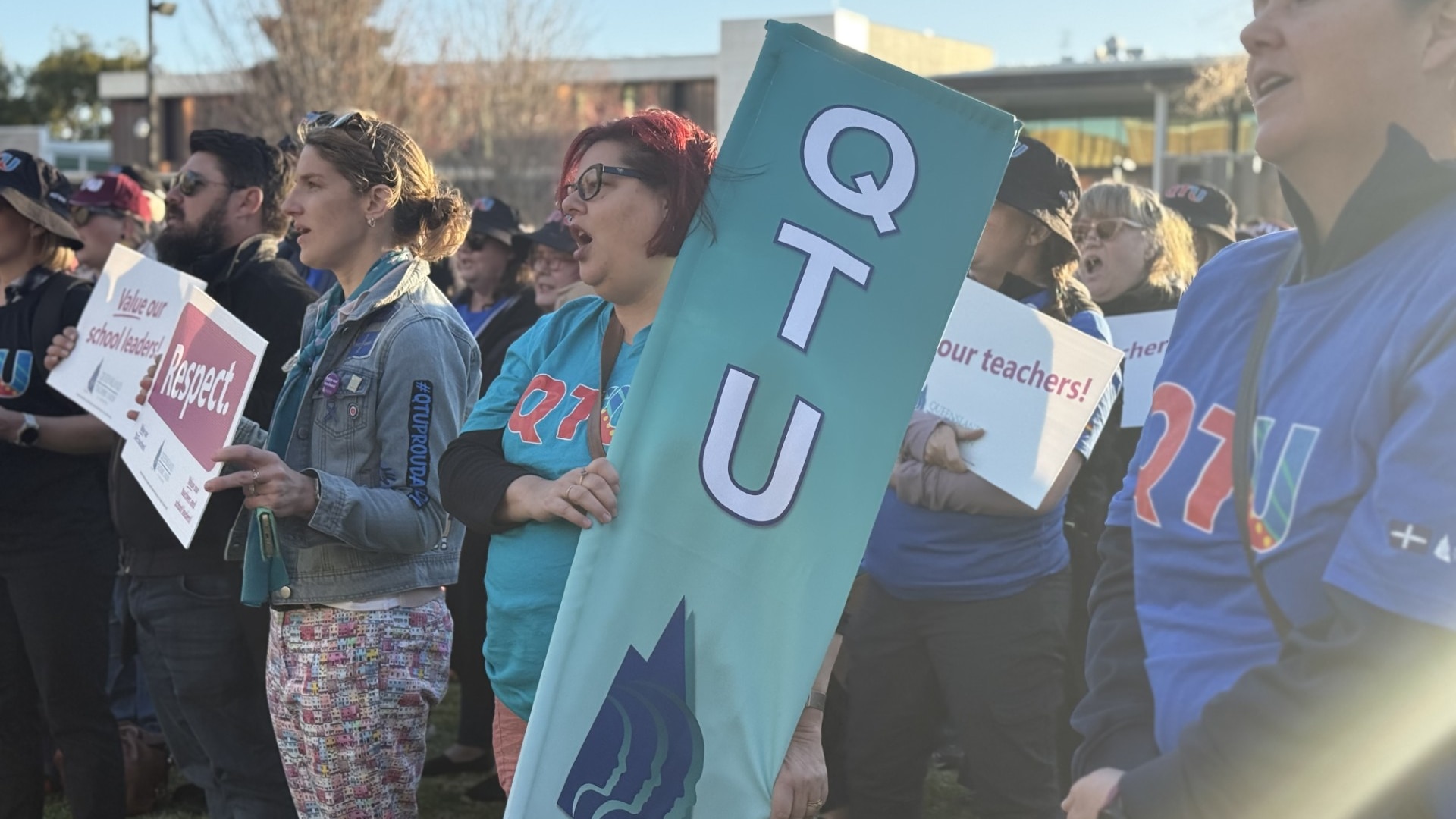Queensland teachers strike after pay negotiations with government hit a ...
