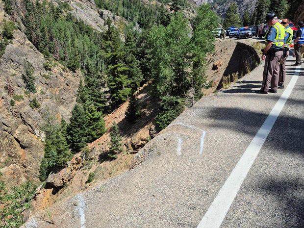 Juvenile rescued after car rolls 320 feet down side of Colorado ...