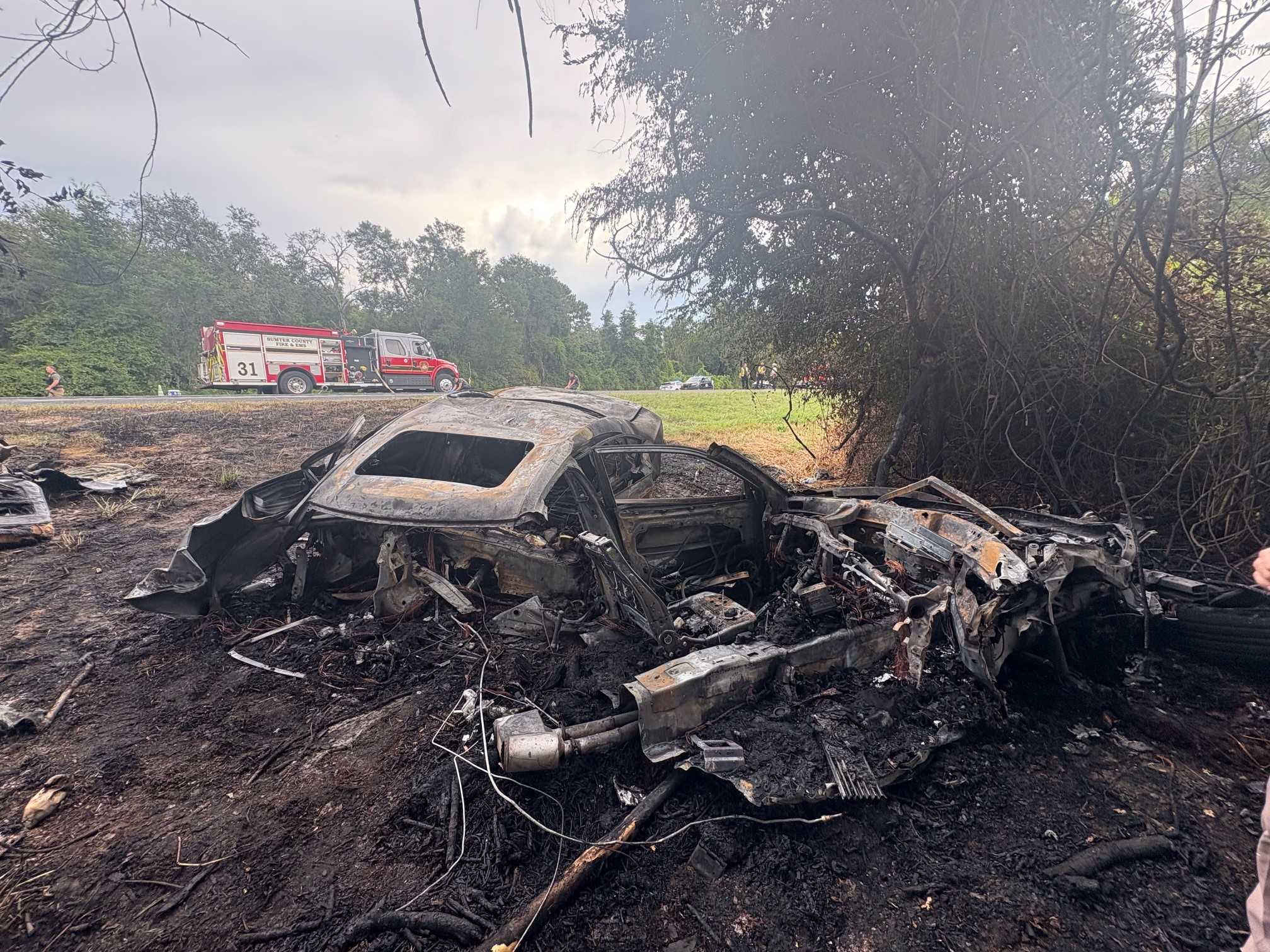 Teen rips plate from car, runs after causing fiery fatal crash on I-75 ...