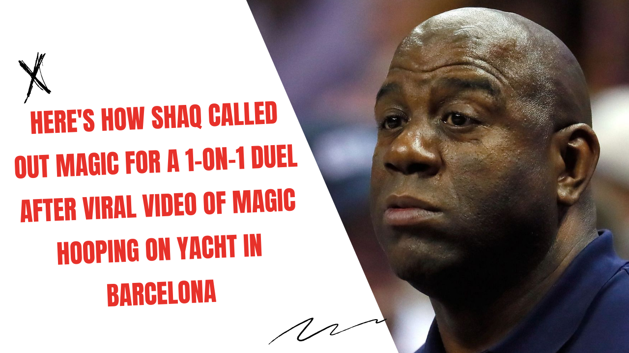 Here's How Shaq Called Out Magic For A 1-on-1 Duel After Viral Video Of ...