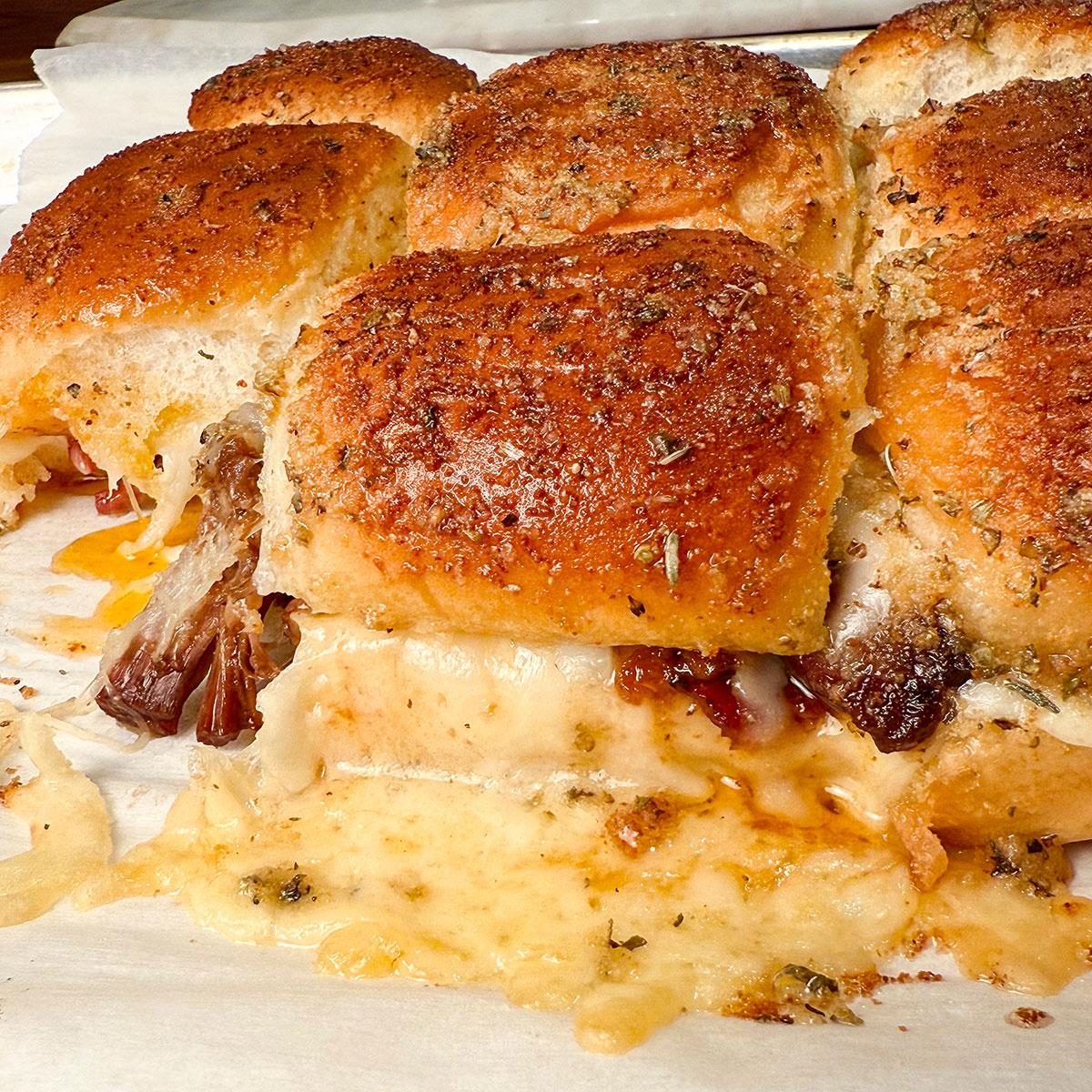 Elise Jesse’s Apple Bourbon Barbecue Sliders