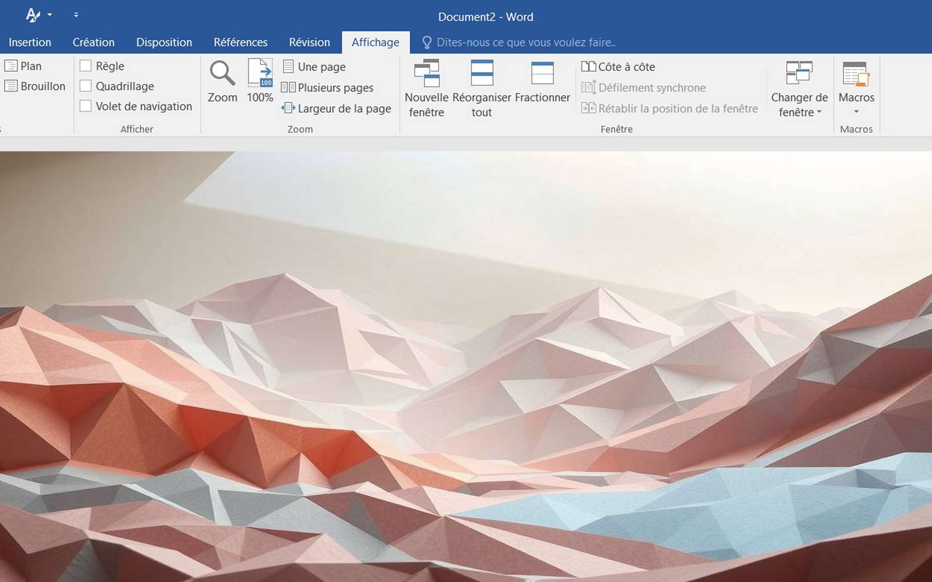 Comment mettre des pages d'un document Word en mode paysage