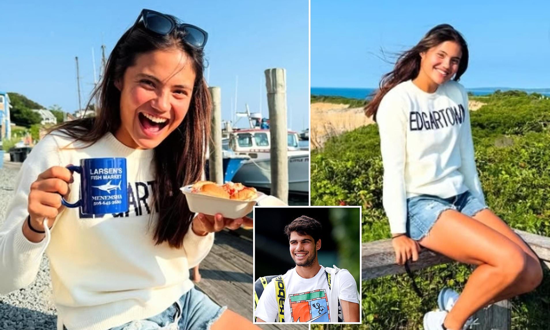 Emma Raducanu beams in sunny getaway before teaming up with Carlos ...