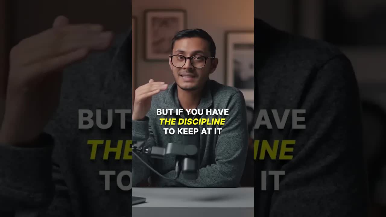 Discipline beats motivation for success