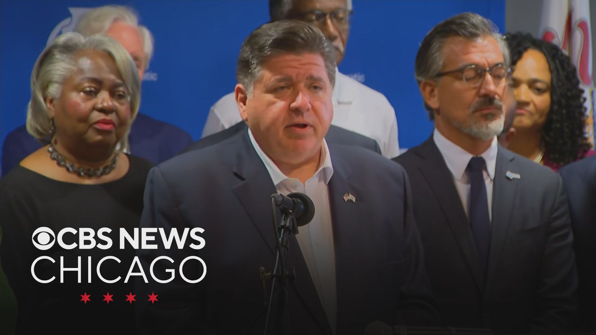 Illinois Gov. JB Pritzker, Lt. Gov. Juliana Stratton speak out in ...