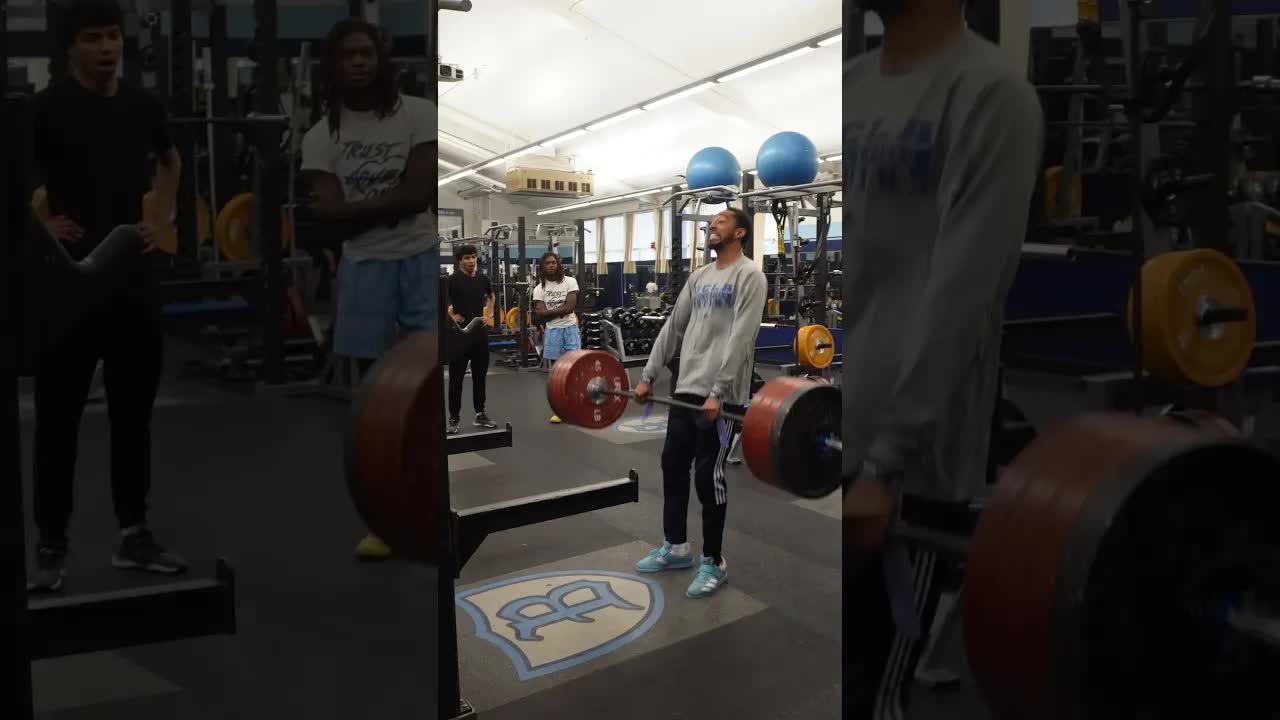 Hang Clean 154.5kg (340lbs) at 190lbs