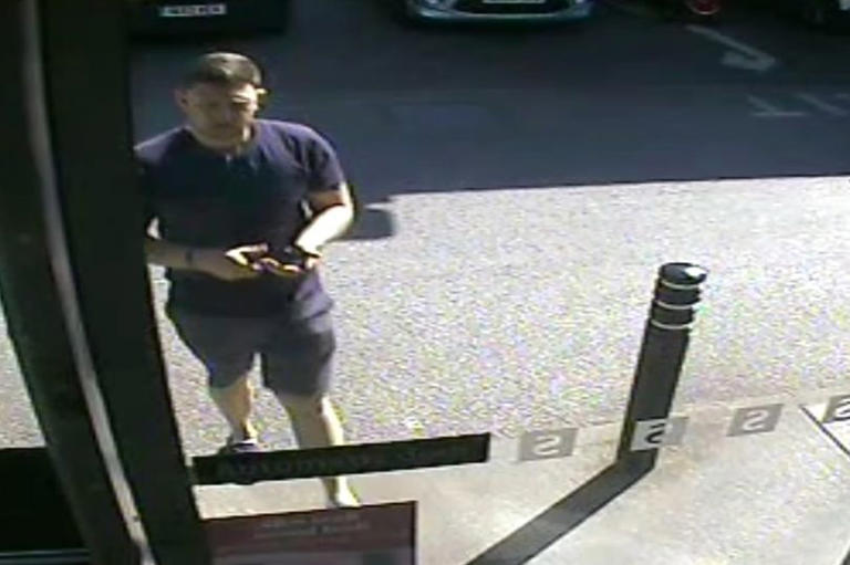 Dad who killed his son caught on CCTV moments before making ...