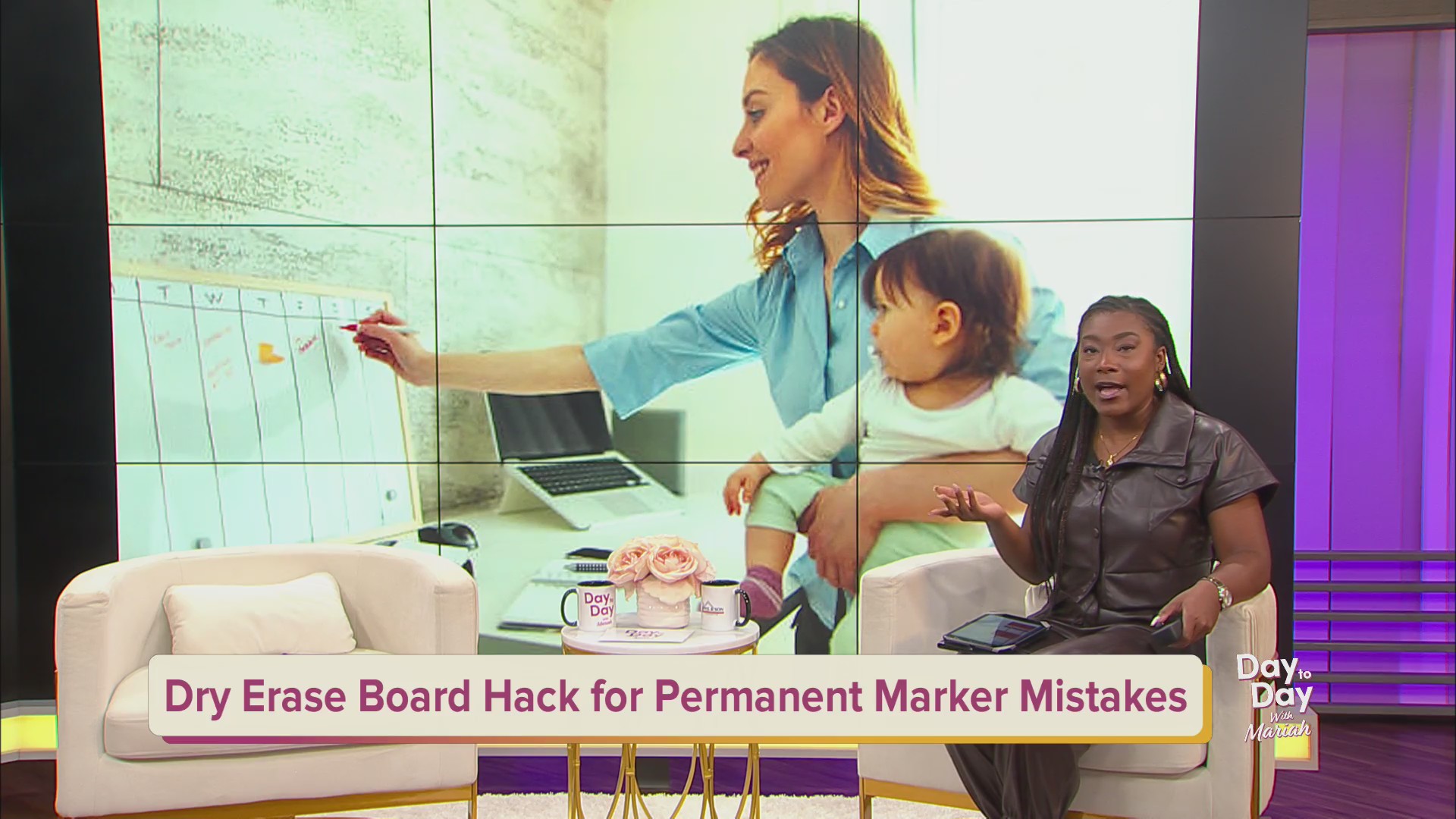 Dry Erase Board Hack for Permanent Marker Mistakes | August 5, 2025 ...