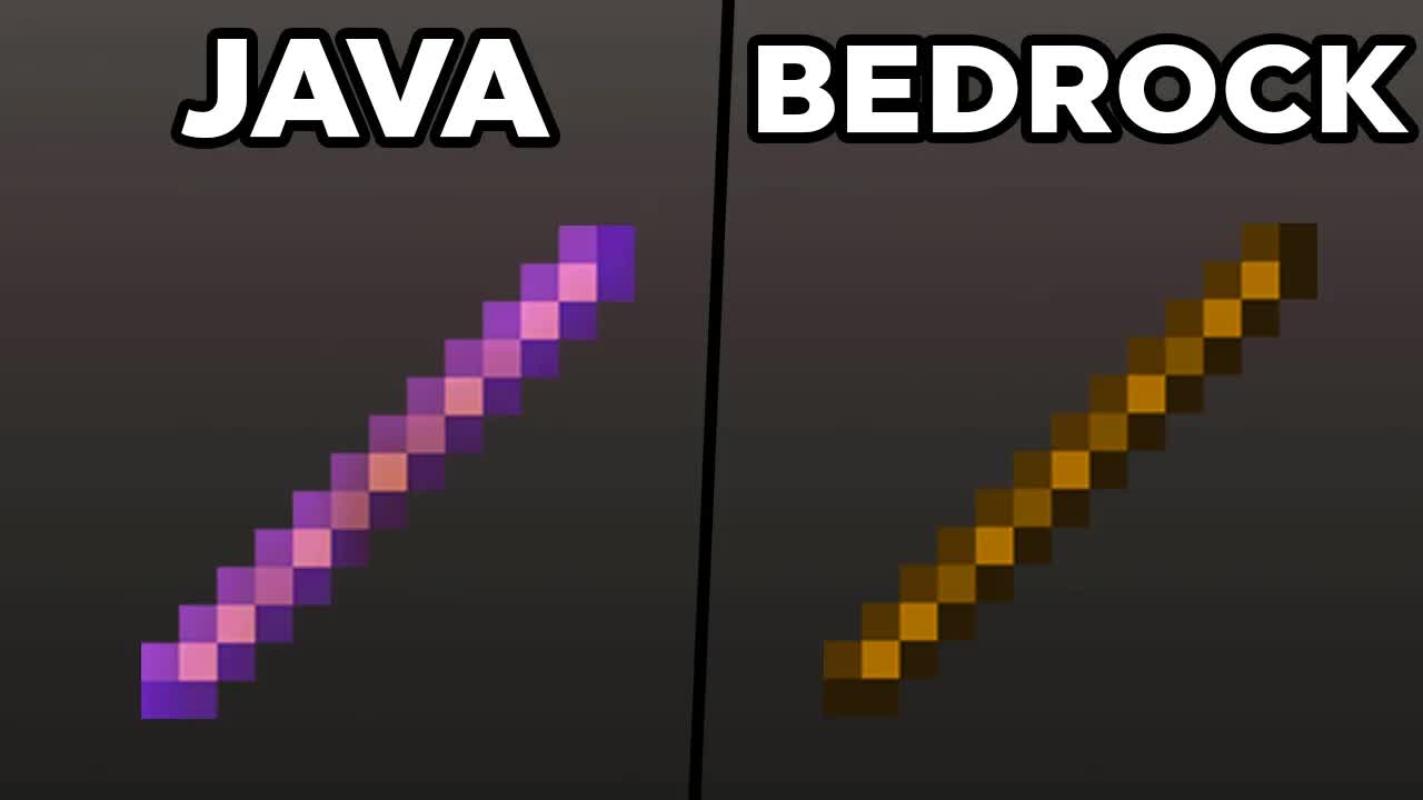 117 Minecraft Java Vs Bedrock Things