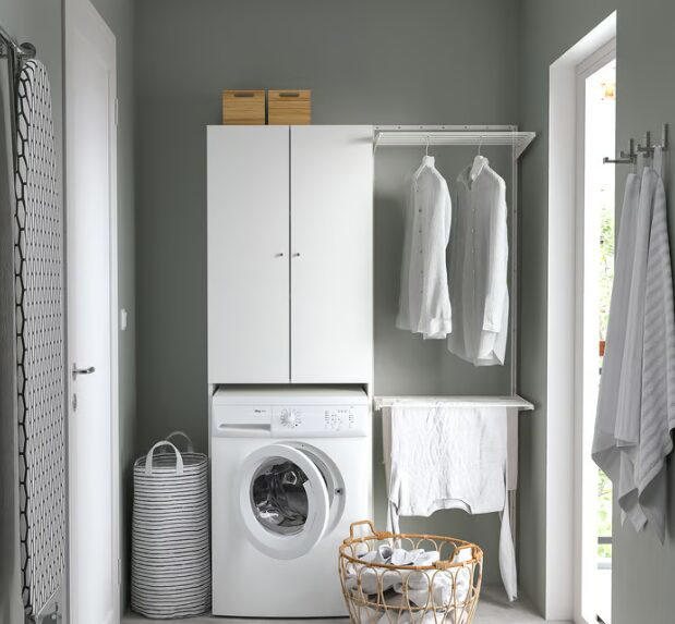 Il mobile IKEA che cambia volto alla zona Lavanderia: funzionalità e ...
