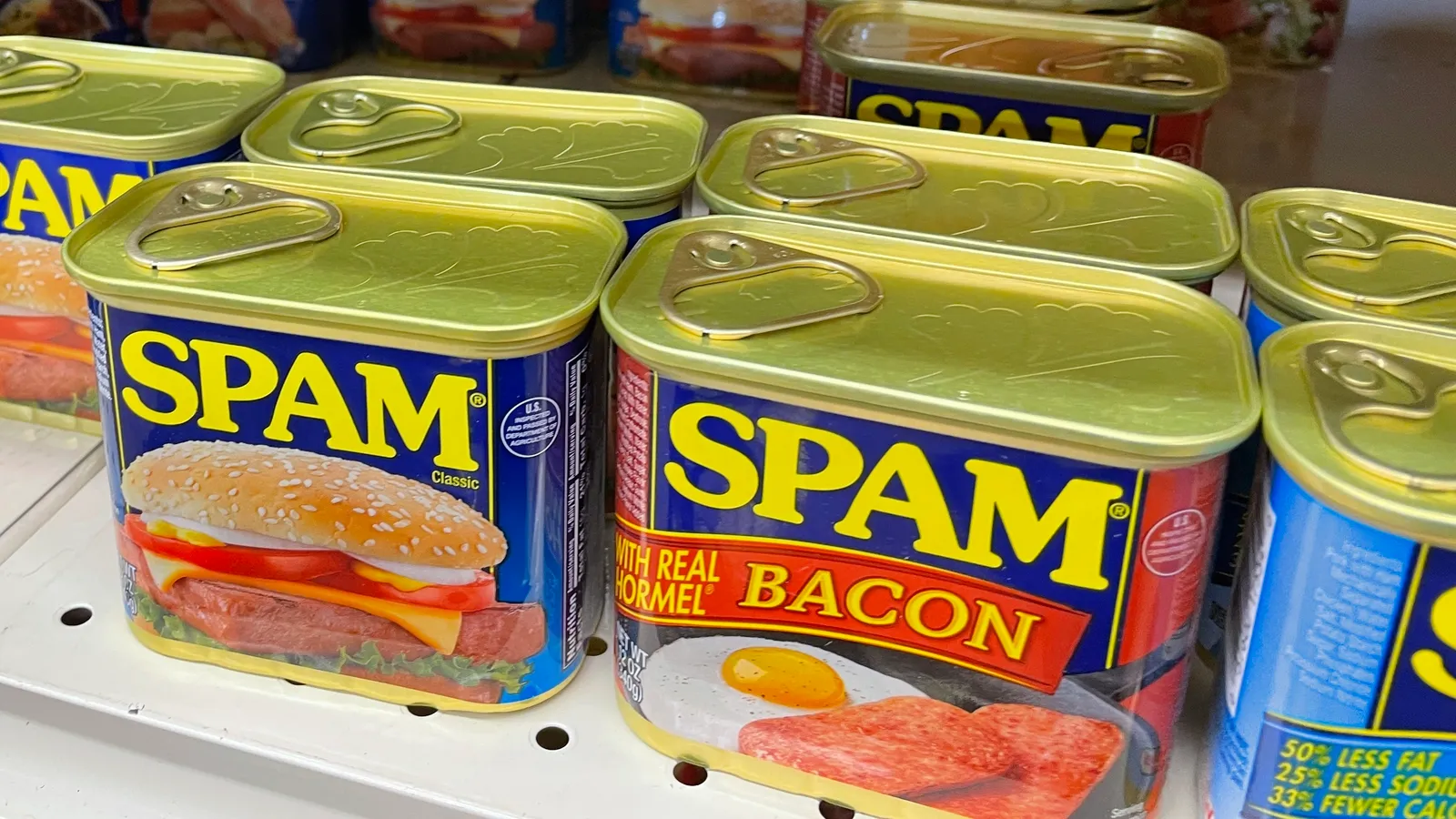 A beloved cartoon character just landed on a Spam can
