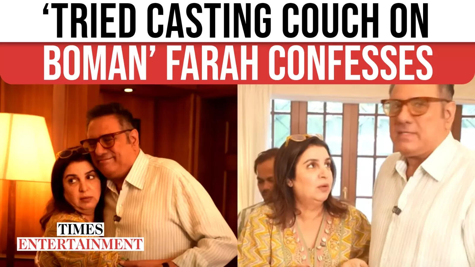 Farah Khan flirts with Boman Irani in her vlog—and jokes about casting ...