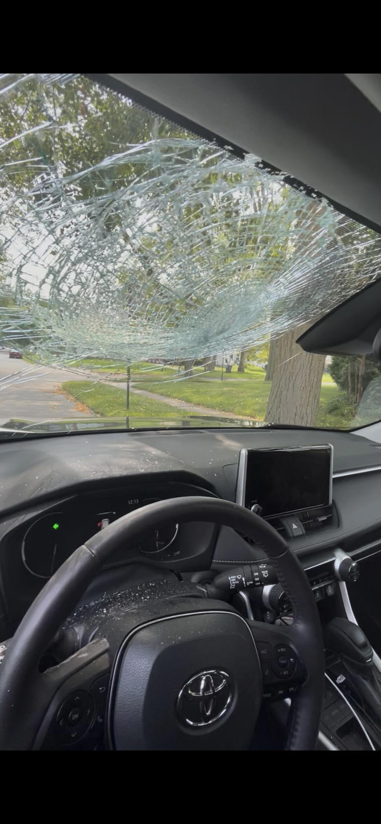 Bricks thrown off Toledo overpass shatter driver’s windshield, two 13 ...