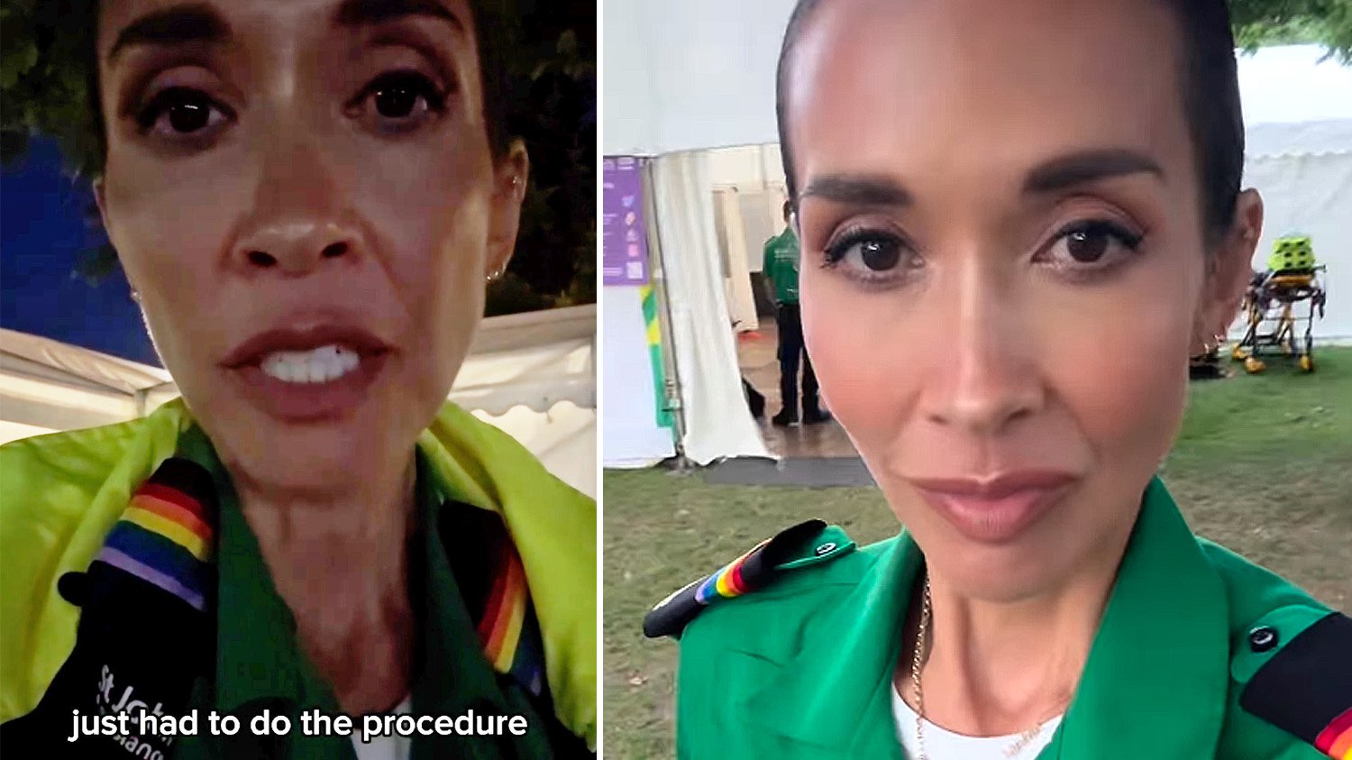 Myleene Klass saves stranger's life while volunteering