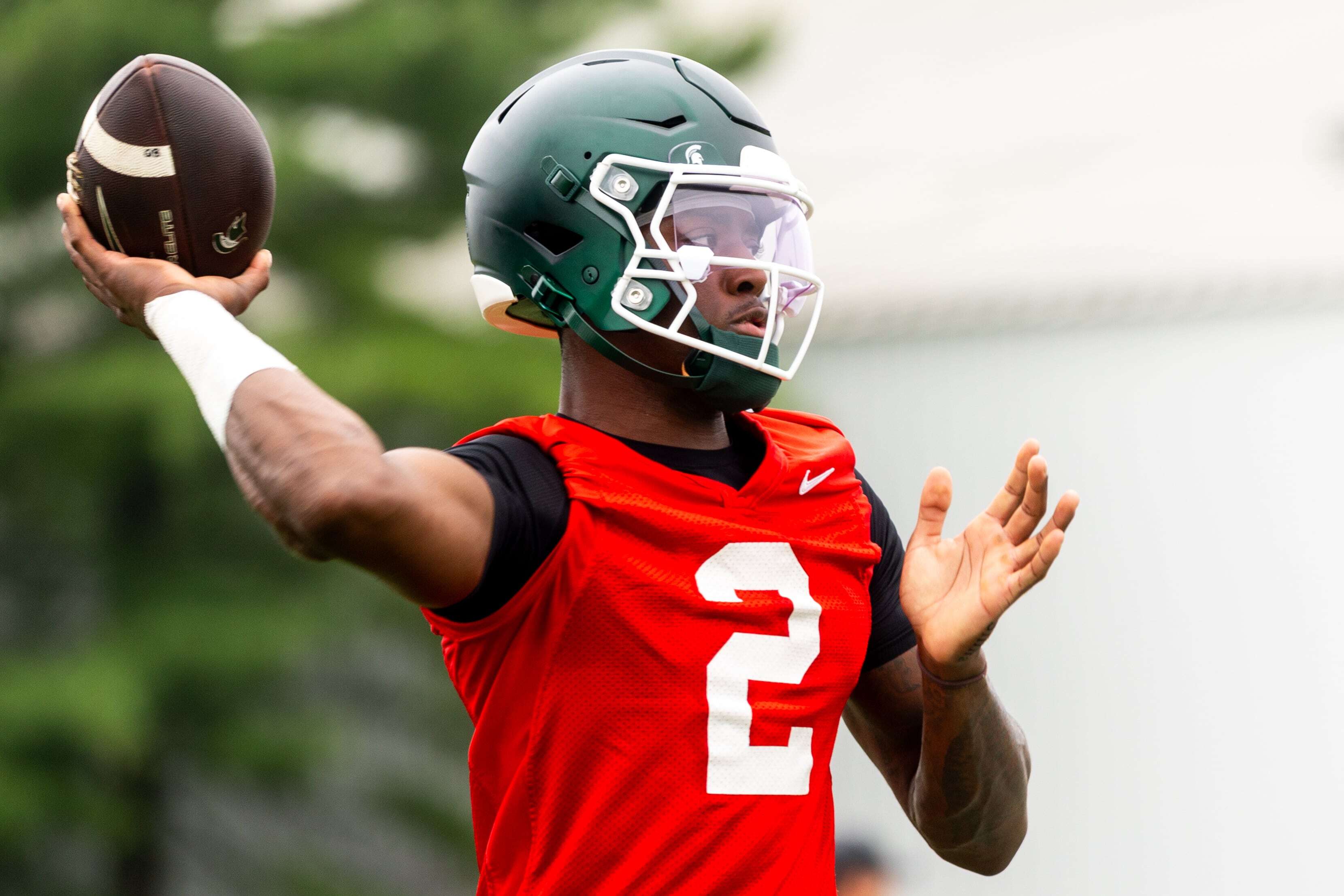 Michigan State offense taking ‘incredible’ step into fall camp