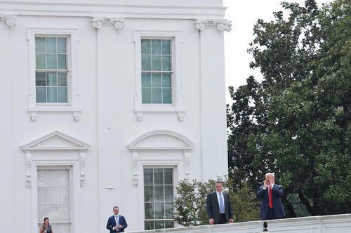 A presidential first? Trump's surprising spot to oversee White House ...