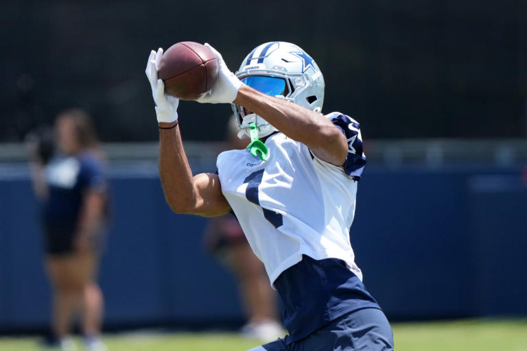 Cowboys provide big hint about WR3 battle, rookie rises, and other ...