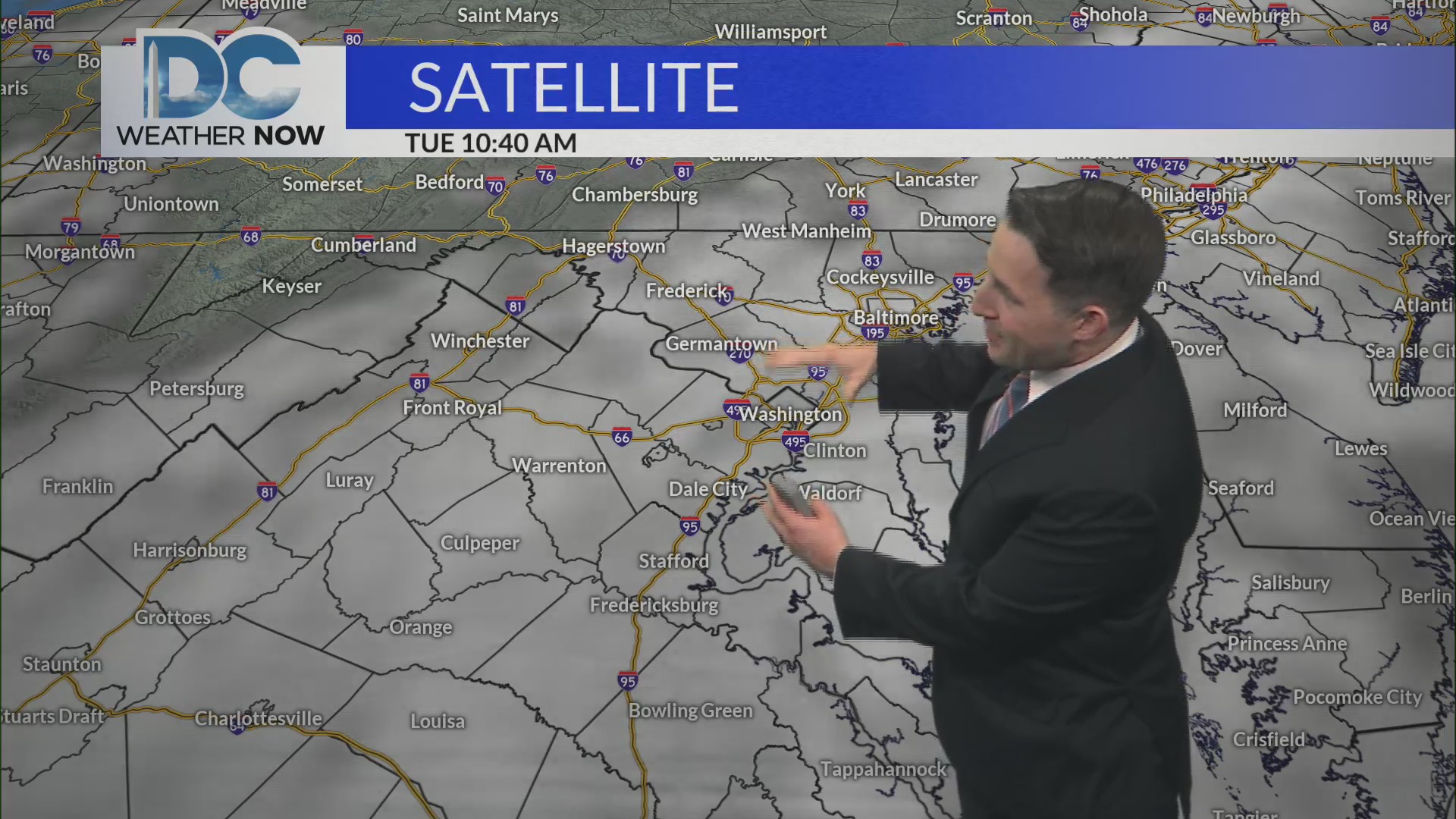 Cloud cover lingers, not much rain expected