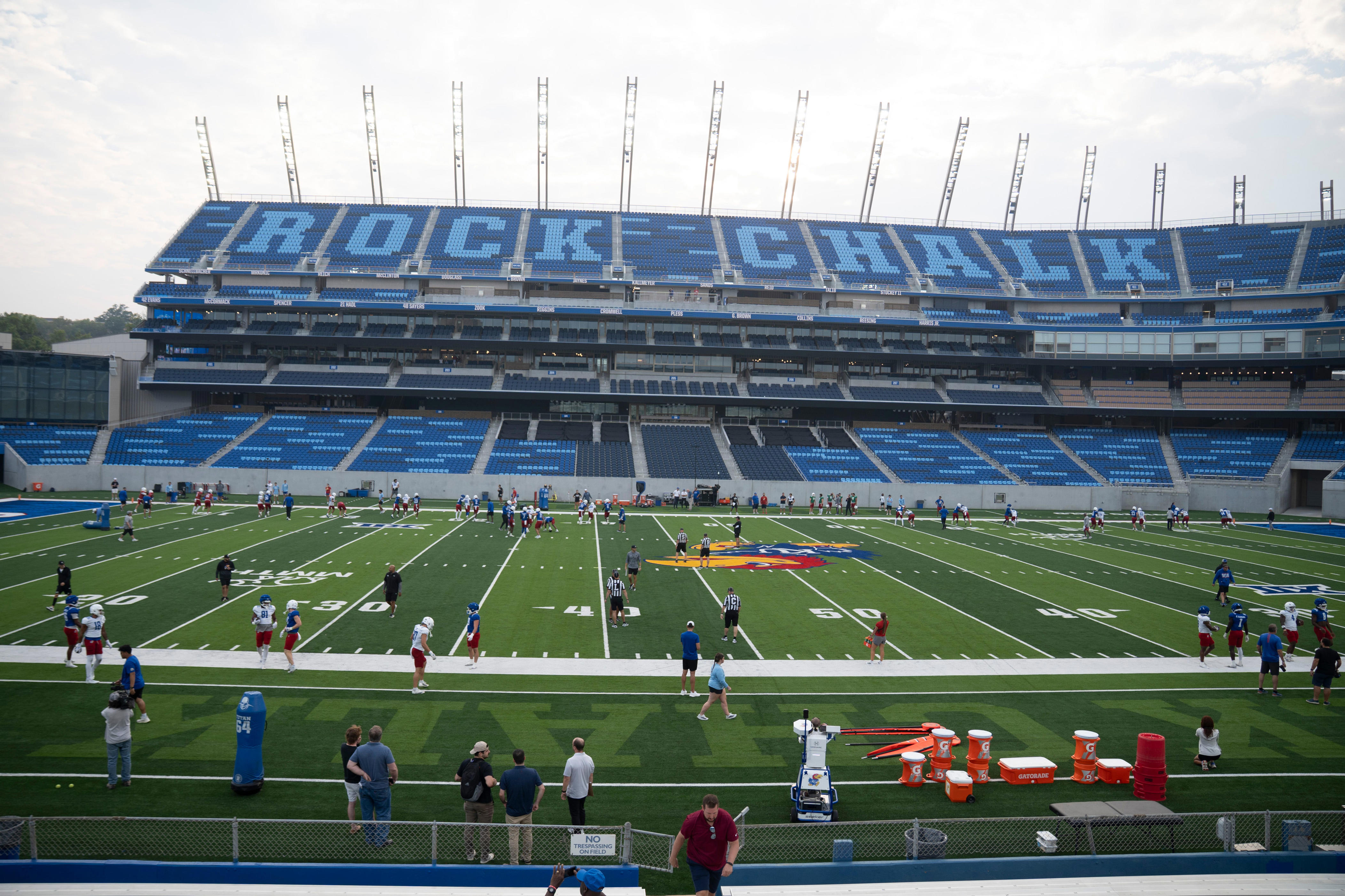 Kansas football schedule: Dates, times, TV channels for coach Lance ...