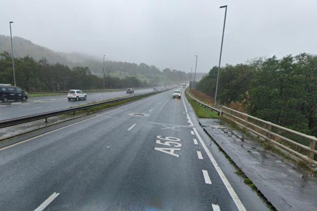 Why there are delays on A56 and M66 this afternoon