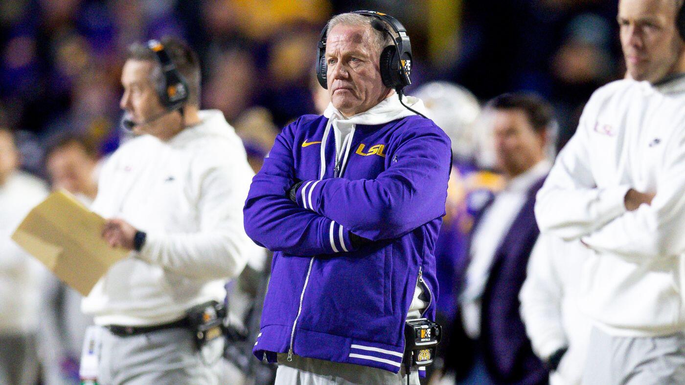 LSU fanbase could turn on coach Brian Kelly if he falters in 2025 ...