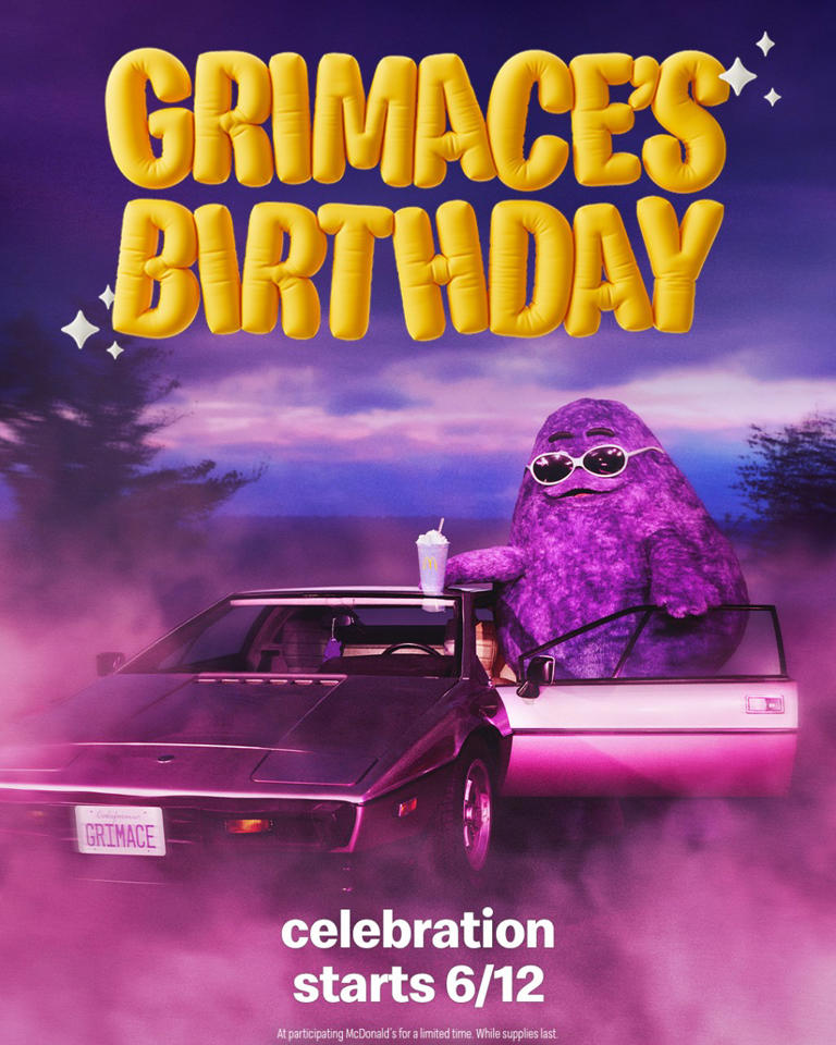 McDonald’s ‘reveals’ surprising truth behind Grimace’s identity — after ...