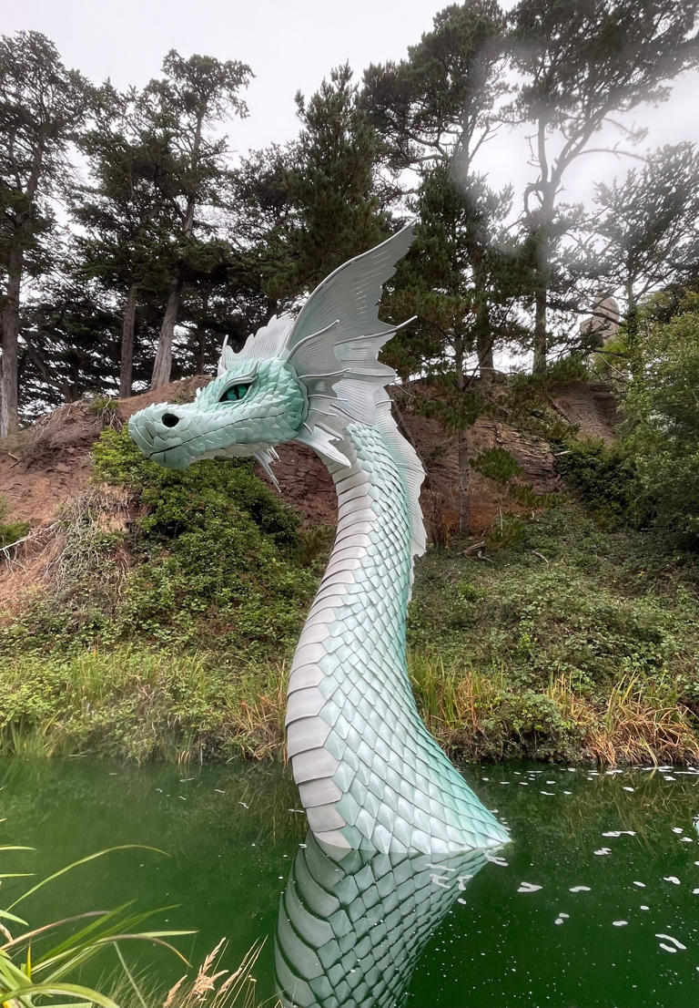 Meet Golden Gate Park's 100-Foot Sea Serpent, Naga