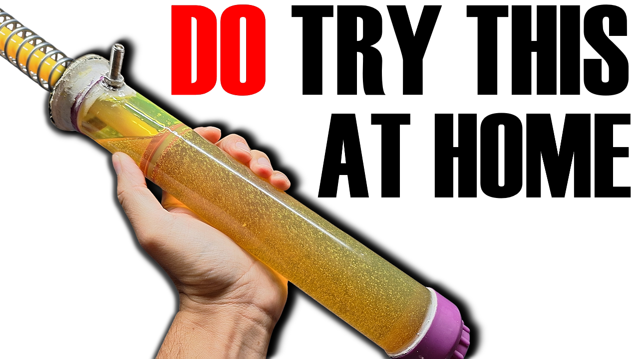 I Turn a Water Gun Into a Shock Absorber and Explain Shocks, Springs ...