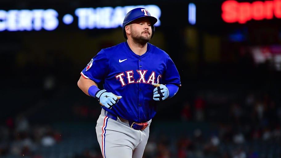 Rangers Extending Jake Burger's Injury Rehab Stint into This Week