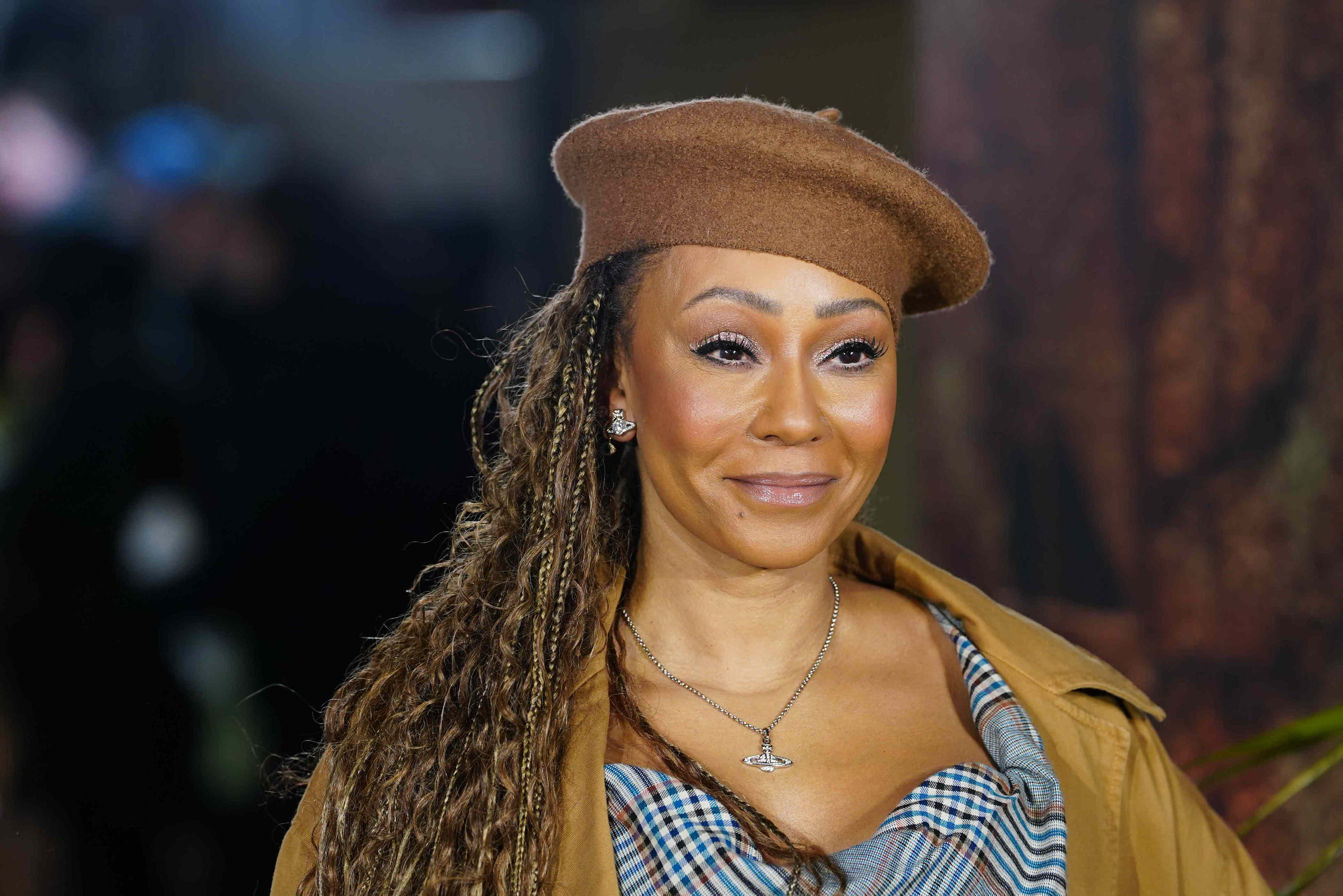 Mel B's Bedazzled Sheer Wedding Dress Took Over 850 Hours to Make—And ...