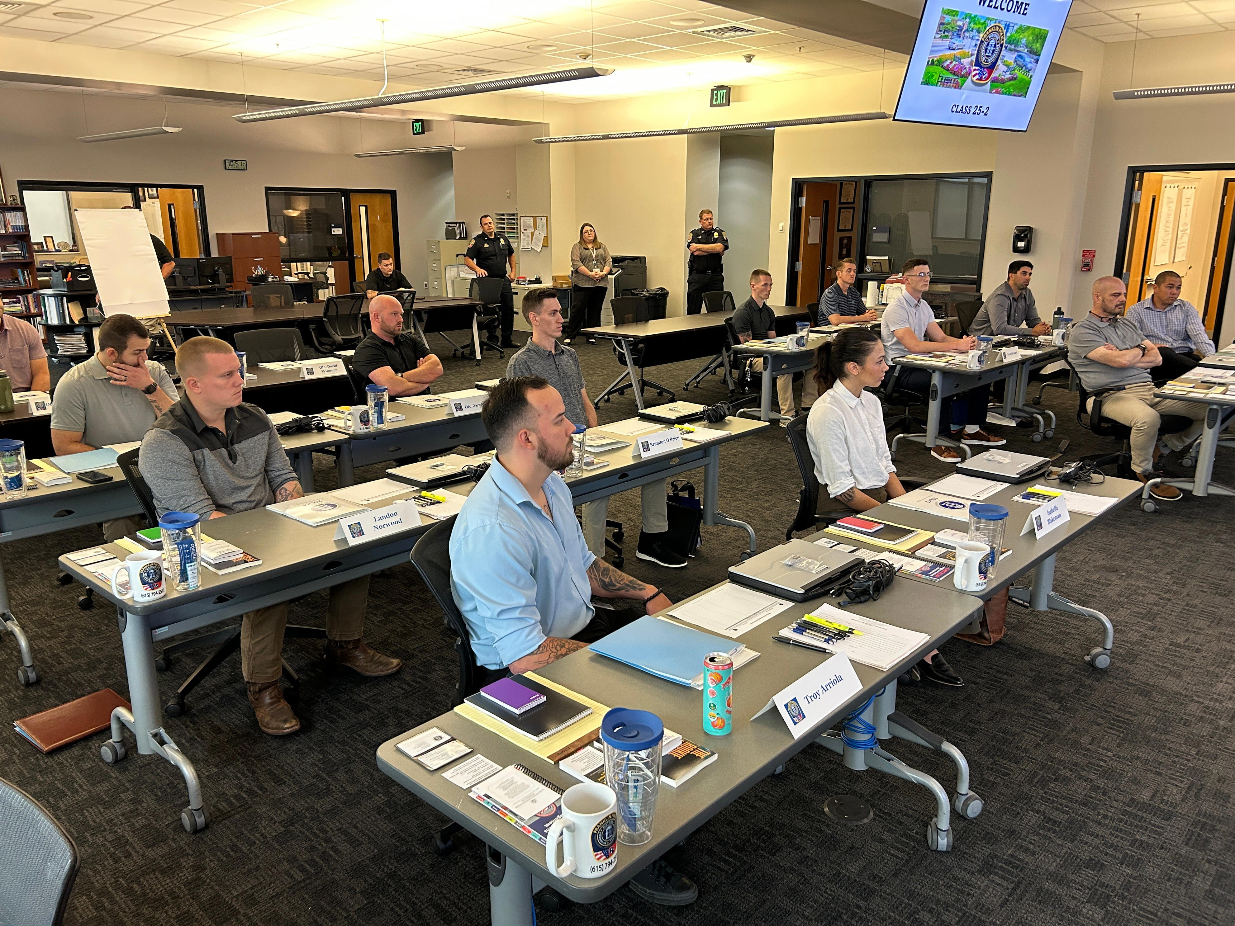 Franklin Police welcomes largest recruitment class in history with 14 ...