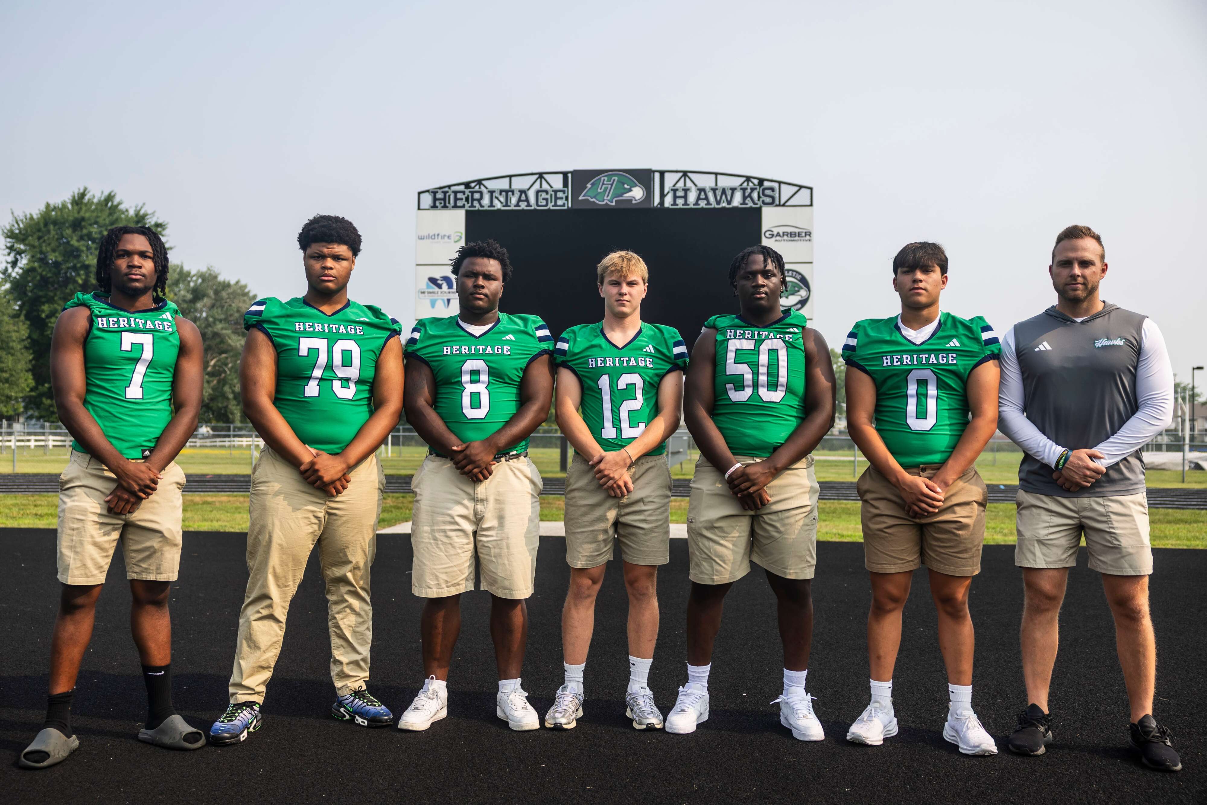 Saginaw County football players get psyched up for 2025 season