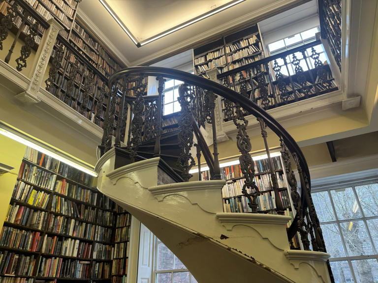 ‘I visited this members’ only library with a spiral staircase - it’s ...