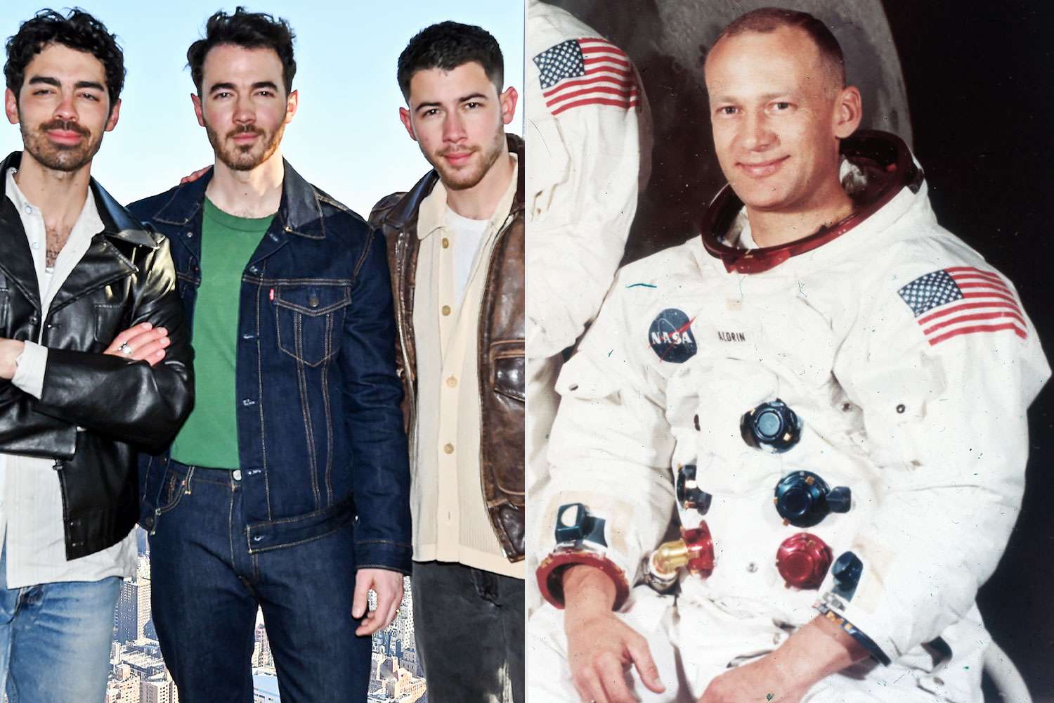 Jonas Brothers recall Buzz Aldrin not wanting to take a picture with ...