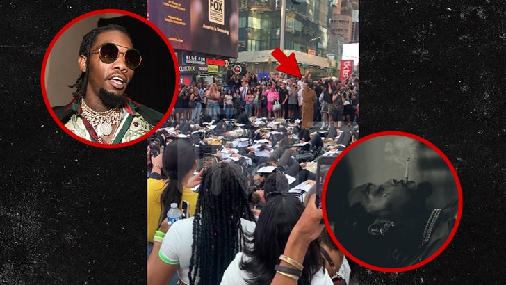 Offset Previews 'Kiari' Album at NYC's Boiler Room for Rowdy Crowd