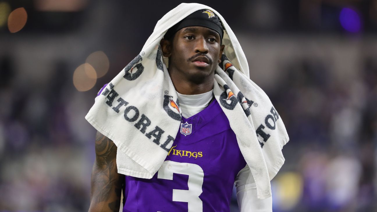 Vikings' Jordan Addison charged with trespassing after arrest