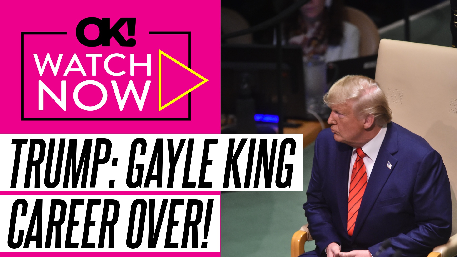 Donald Trump Declares Gayle King's 'Career Is Over' Amid Reports CBS ...