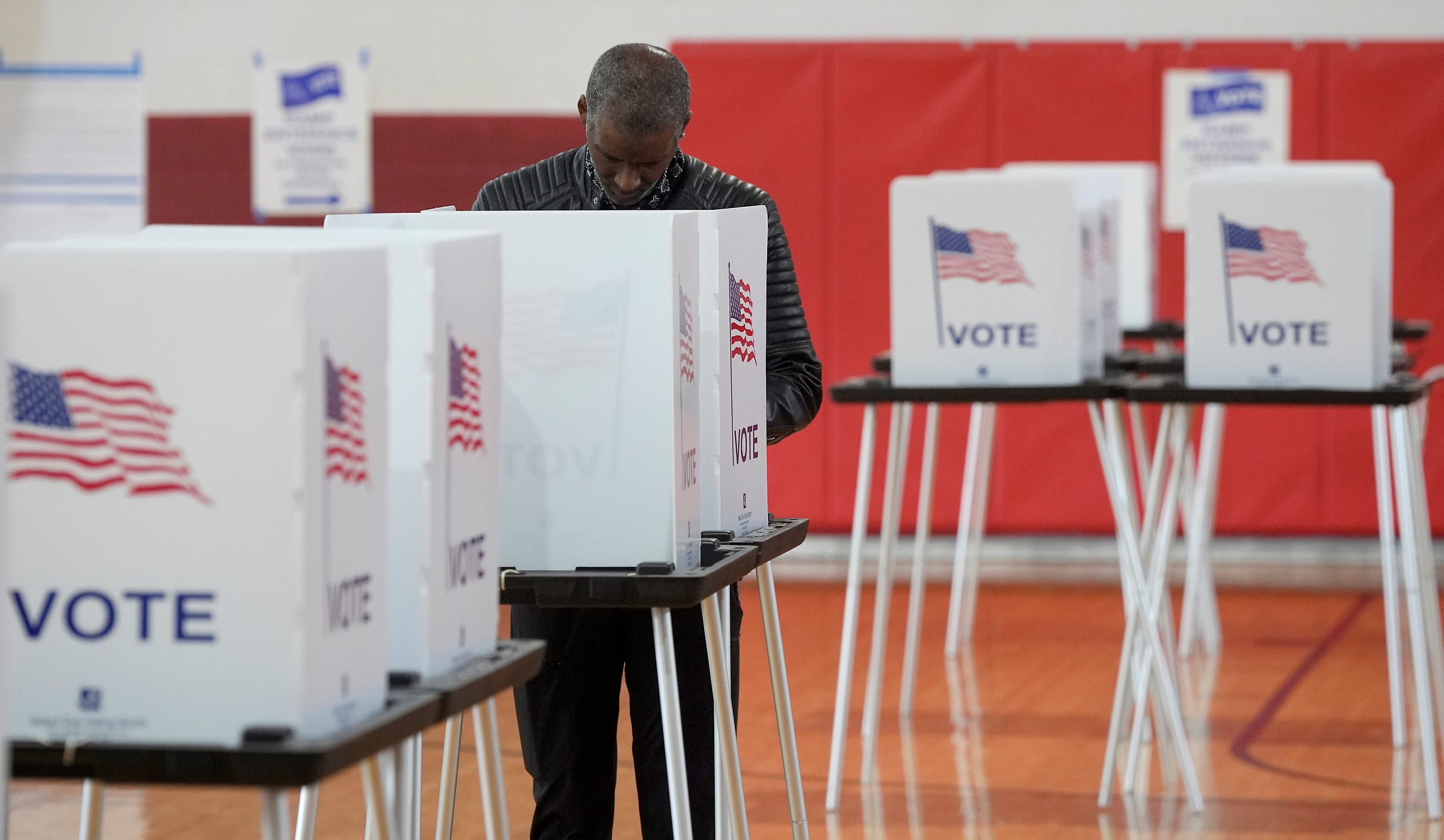 'Voting for a brighter future': Detroit voters trickle into polls for ...